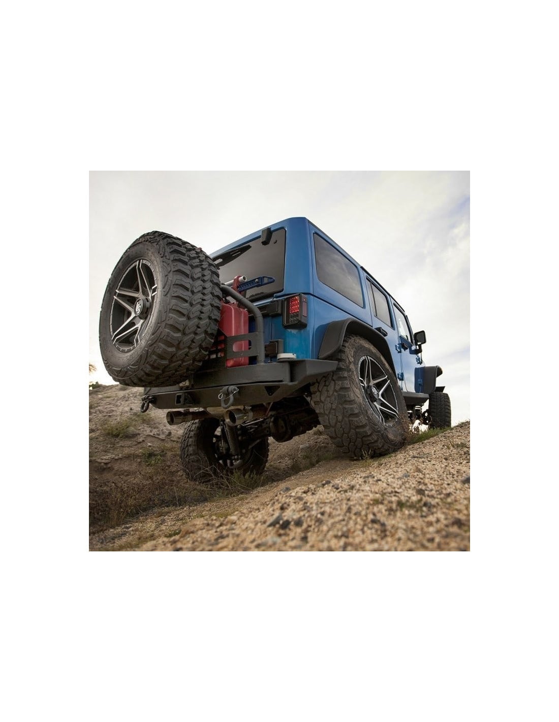 REAR BUMPER SMITTYBILT XRC ATLAS JEEP JK