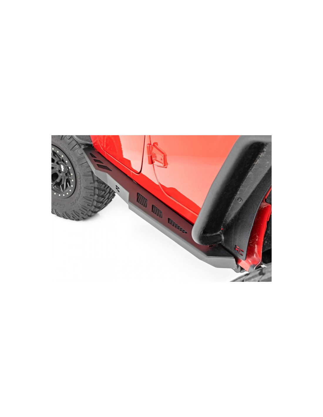 ROUGH COUNTRY ESTRIBERAS ROCK SLIDERS HD JEEP JK 4 PUERTAS