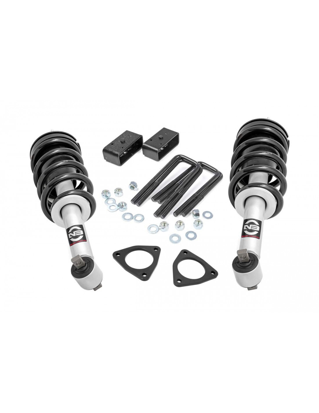 ROUGH COUNTRY 2.5 INCH LIFT KIT | ALU/CAST STEEL | N3 STRUT | CHEVY/GMC ...
