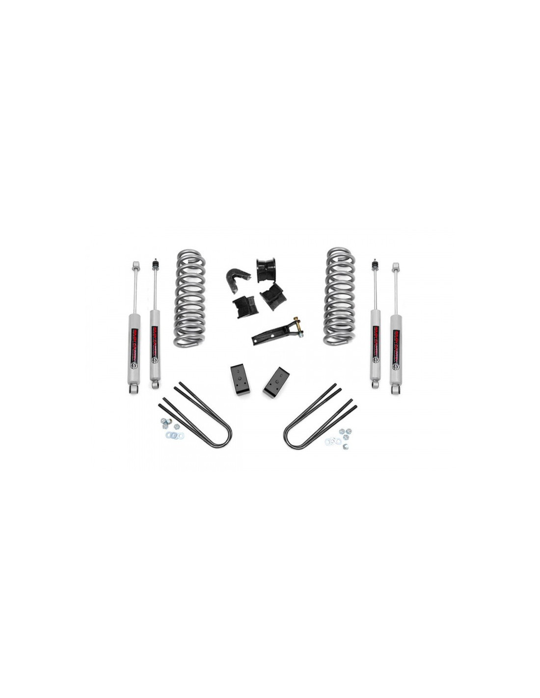 ROUGH COUNTRY 4 INCH LIFT KIT | REAR BLOCKS | FORD F-100 4WD (1970-1976)