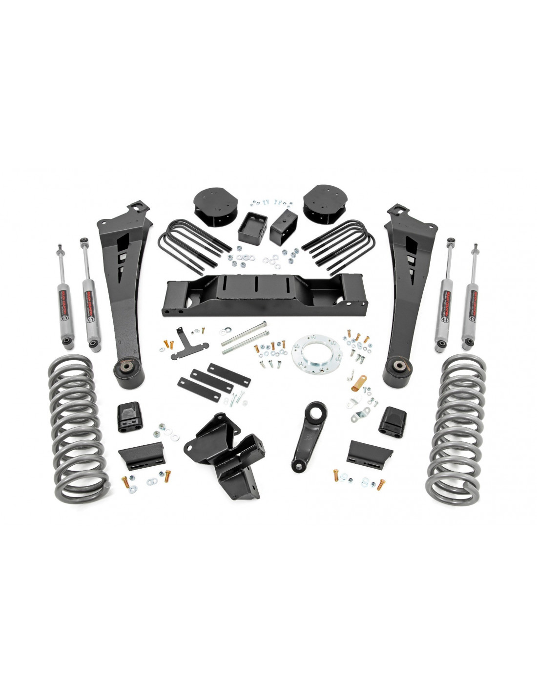 ROUGH COUNTRY 5 INCH LIFT KIT | DRW | OE REAR AIR | RAM 3500 4WD (2020 ...