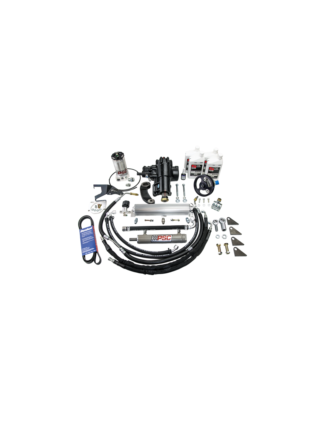 Cylinder Assist Steering Kit Weld On 6.75 AFM Axle 1.625 Tie Rod 18-Up ...