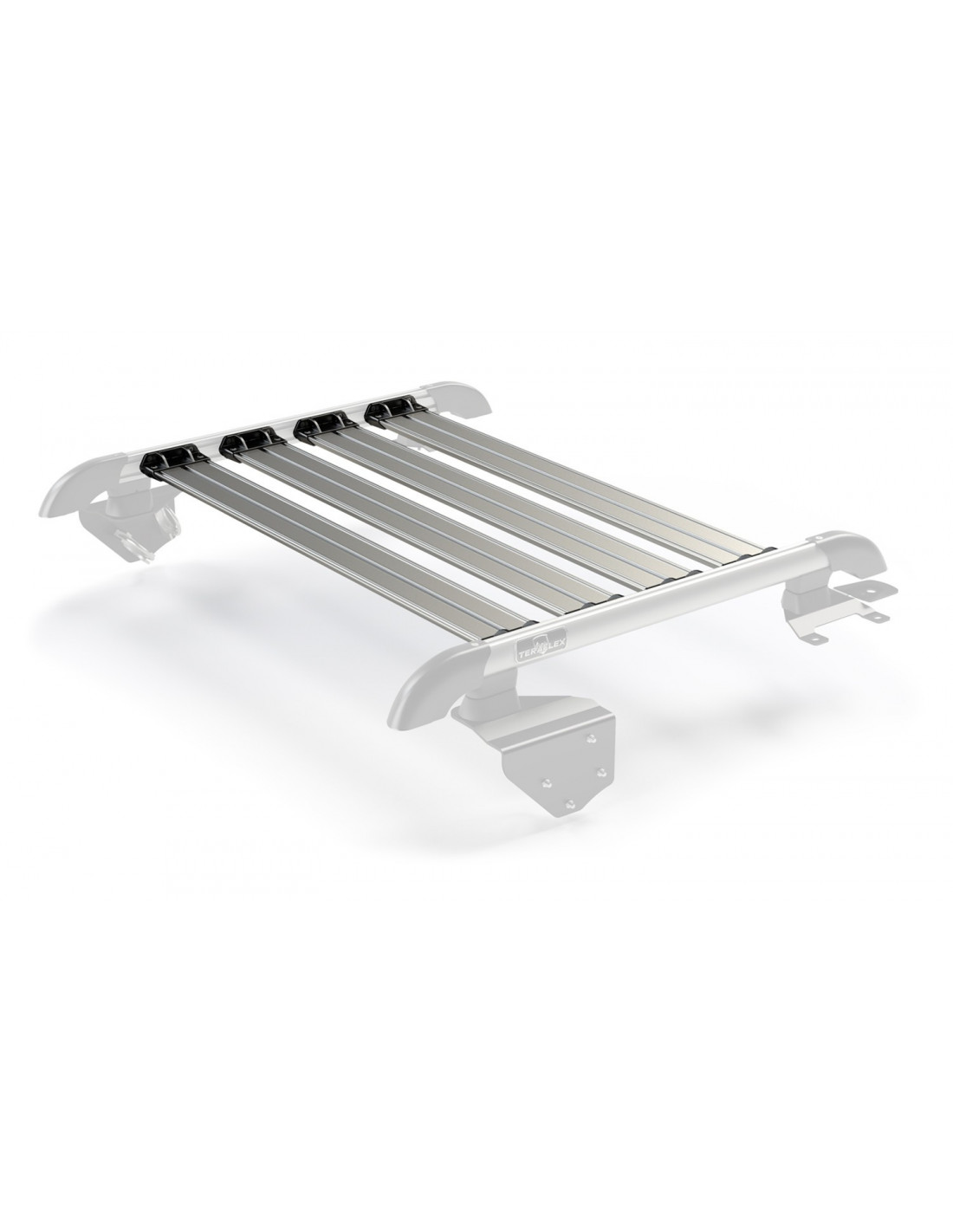 JEEP JK 2 DOOR NEBO ROOF RACK 4-PIECE CARGO SLAT KIT SILVER 07-18 ...