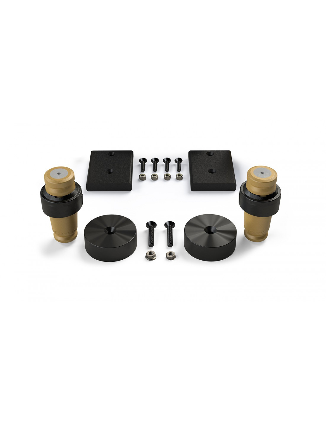 JEEP JK/JKU 1.5 INCH LIFT PROGRESSIVE BUMP STOP KIT ALL 4 07-18 ...