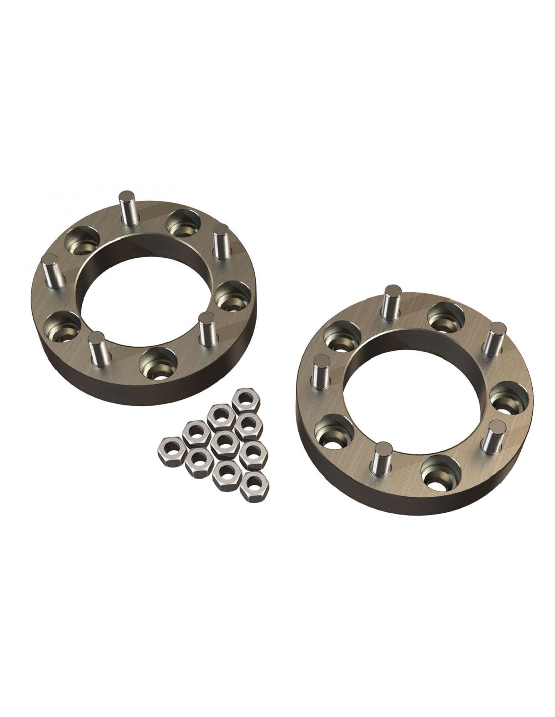 JEEP JK / TJ 1.25 INCH WHEEL OFFSET ADAPTER KIT 5X5.5-5X5.5 INCH PAIR ...