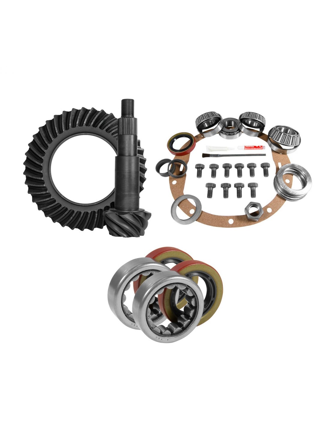 Kit consists of a high-quality ring and pinion set and all needed ...