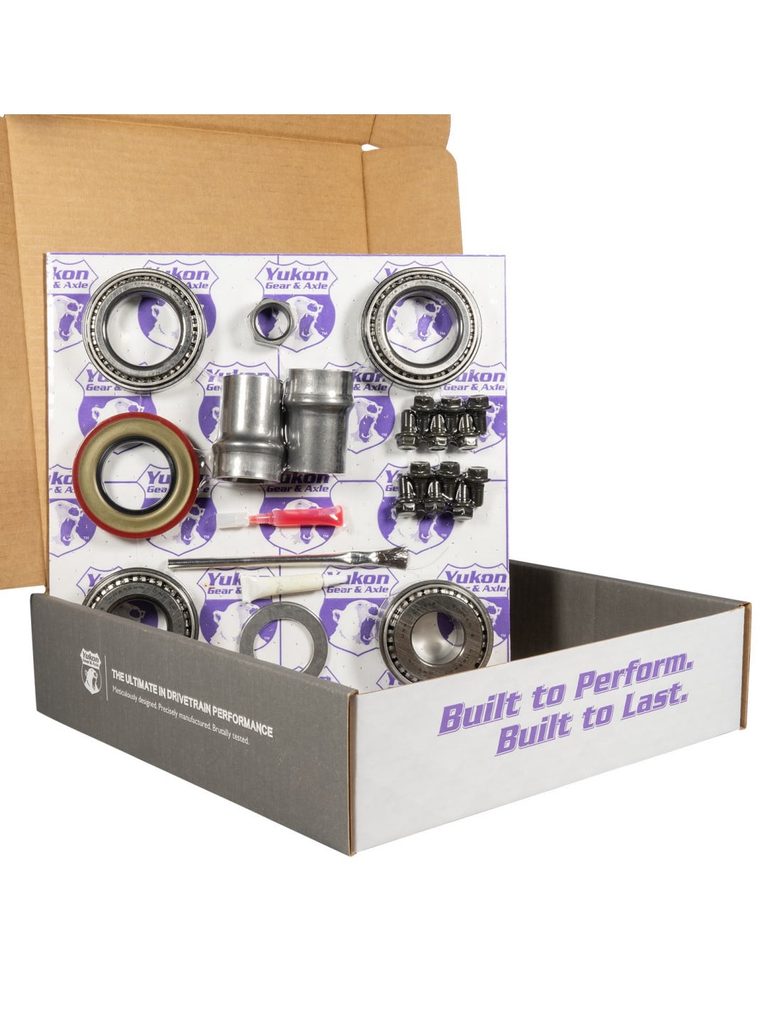 Kit contains a ring and pinion set, positraction unit, and installation ...