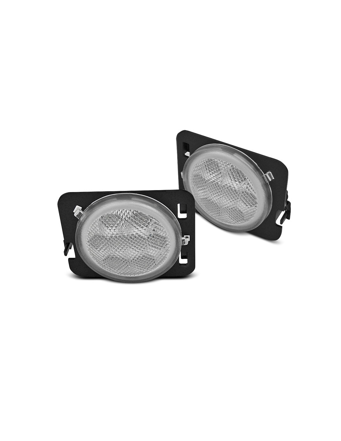 JEEP WRANGLER JK 07-18 LED CHROME INTERMITENTE LATERAL HOMOLOGADO