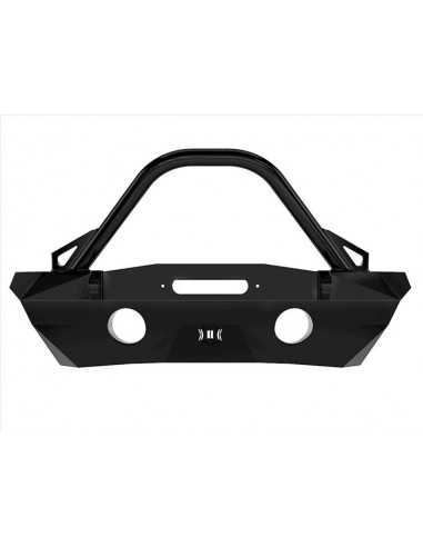 ICON 07-18 JK PRO SERIES FRONT BUMPER REC WINCH MNT W/ BAR & TABS