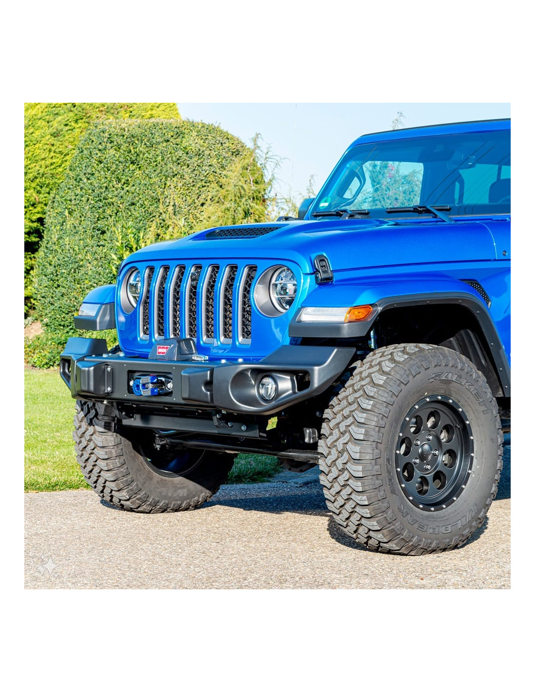 HOMOLOGATED FRONT BUMPER FOR JEEP WRANGLER JL AND GLADIATOR JT