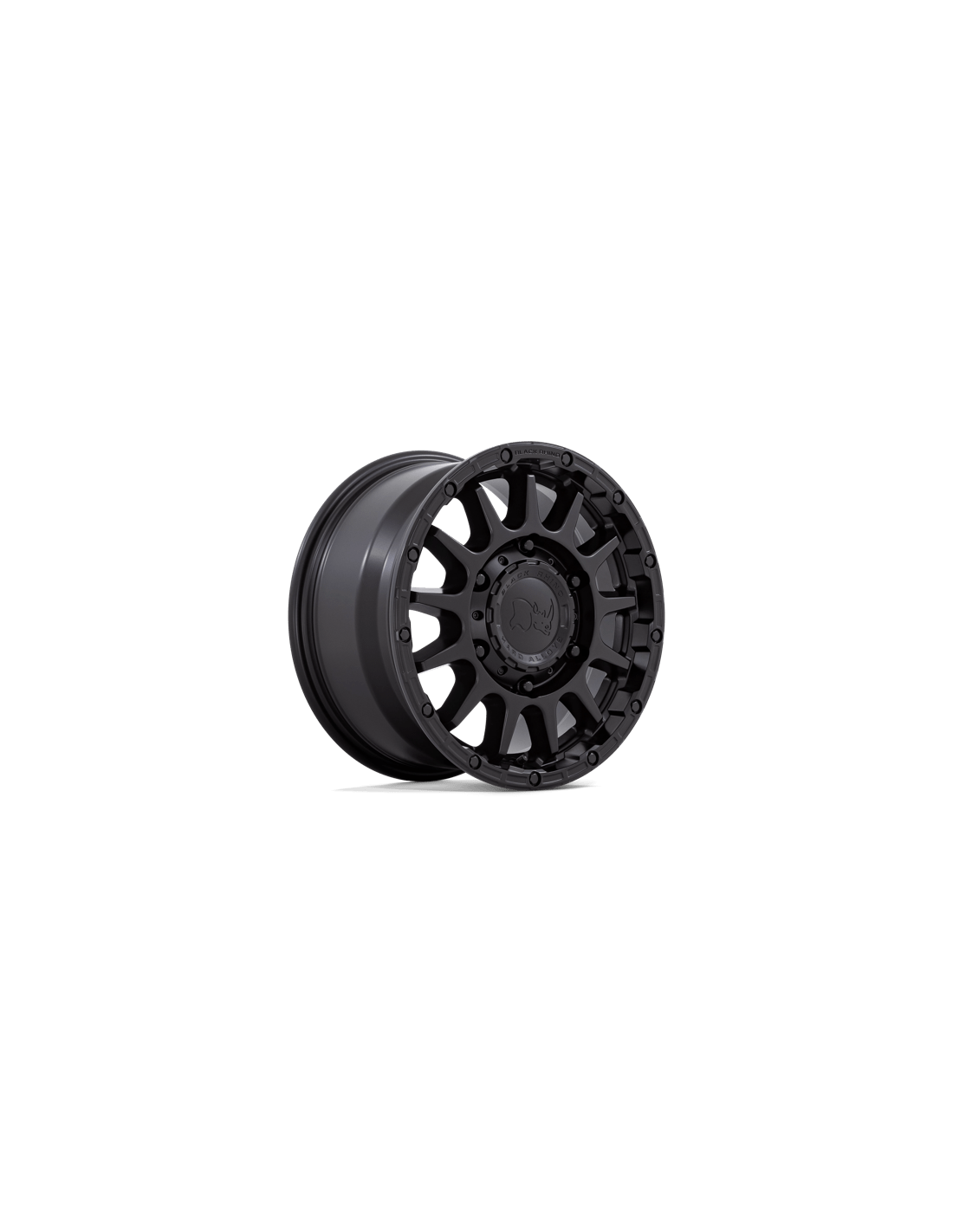 Black Rhino Hard Alloys BR003 16X8 6X5.5 M-BLK 38MM