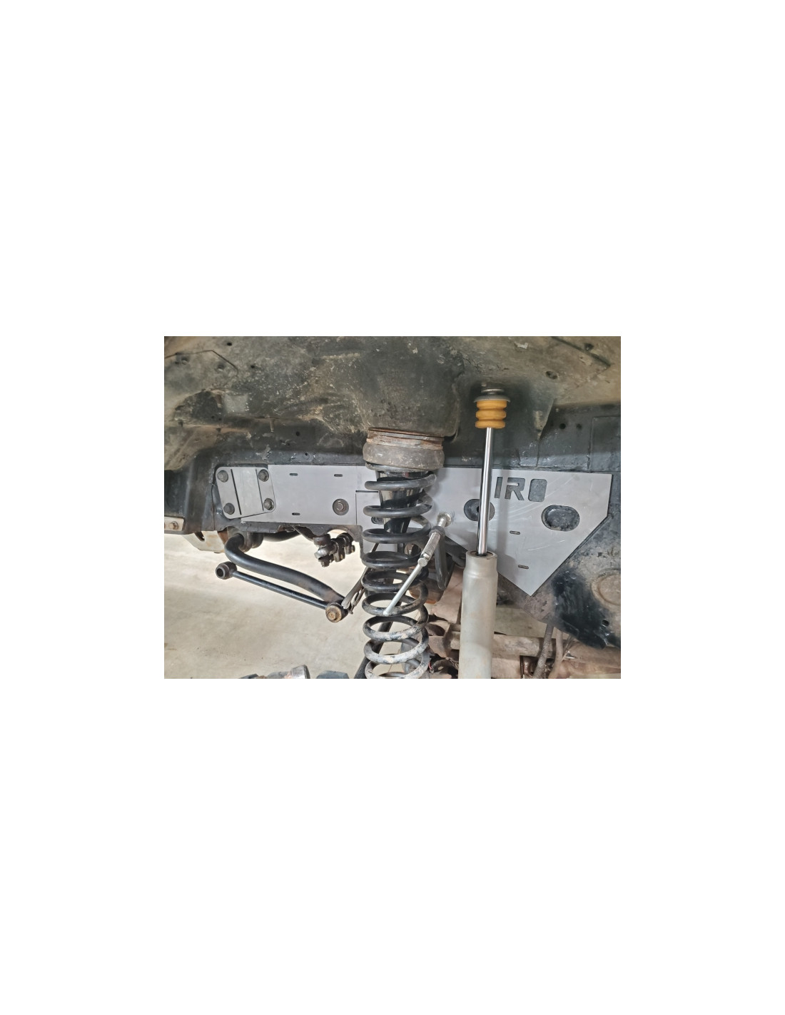 IRONROCK FRONT UNIBODY FRAME STIFFENERS JEEP WJ